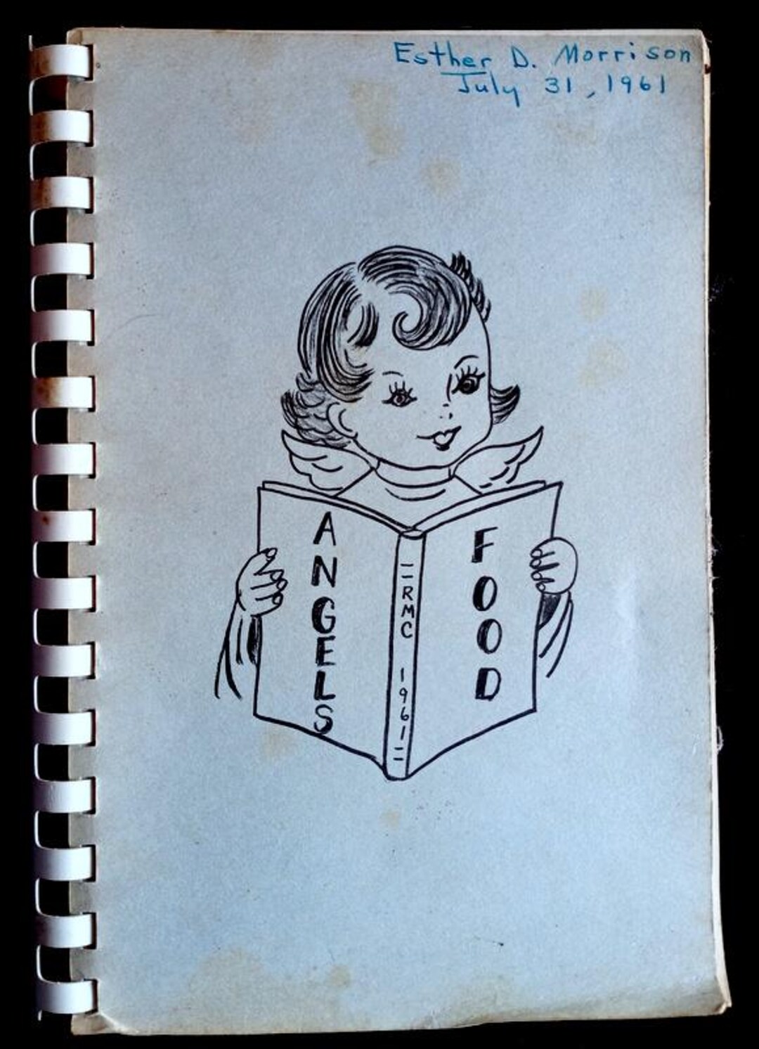 1961 Original Vintage Riverdale Methodist Church Cook Book Circle#6 ...