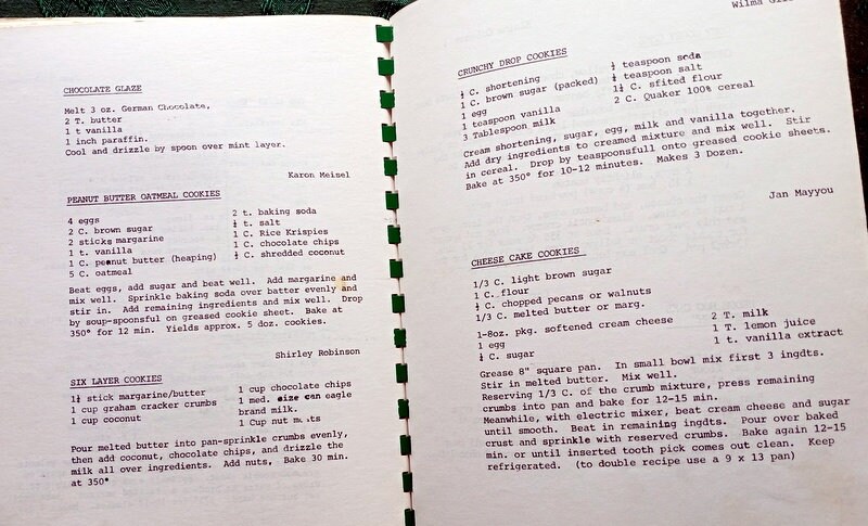 Original 1970s Holy Cross Family Cookbook Recipes Shirley Winkler ...