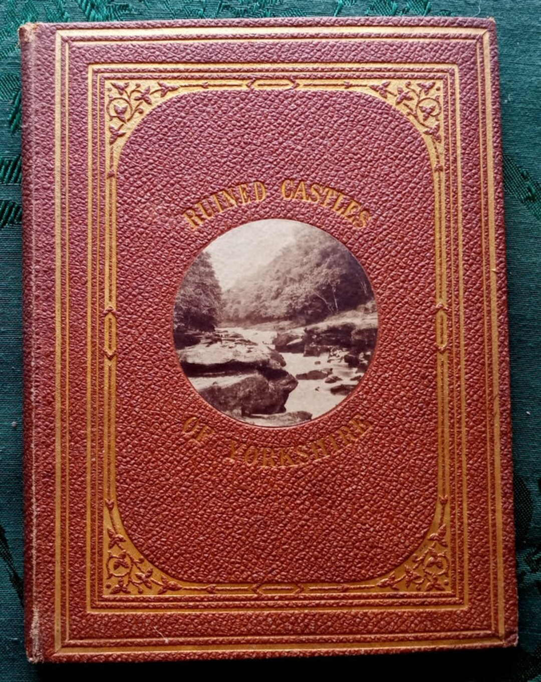 Vintage Original Rare Book 1865 Ruined Castles of Yorkshire the Ruined ...