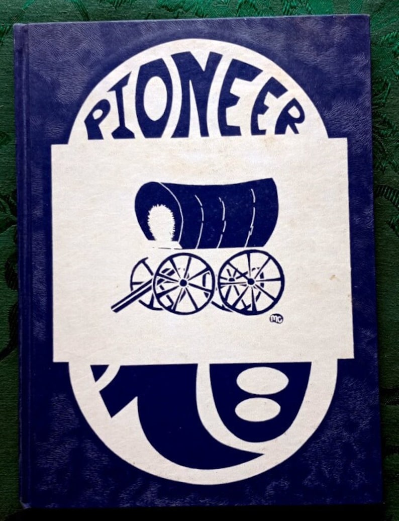 Original Vintage 1978 Pioneer Yearbook Perry Illinois High School First ...