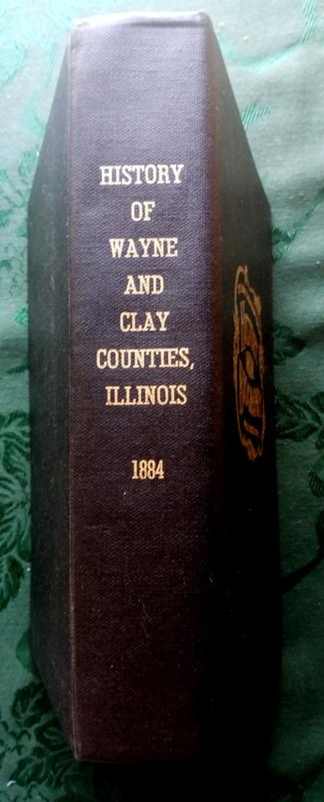 1884 History of Wayne & Clay Counties Illinois 1977 Reprint Biography ...