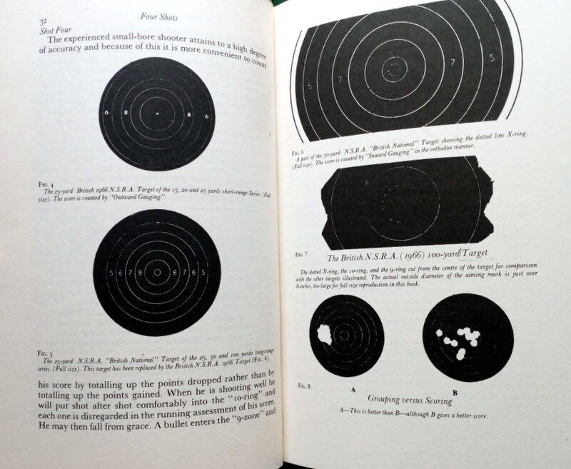 1977 Third Edition Book Small-bore Target Shooting W.H. Fuller - Etsy