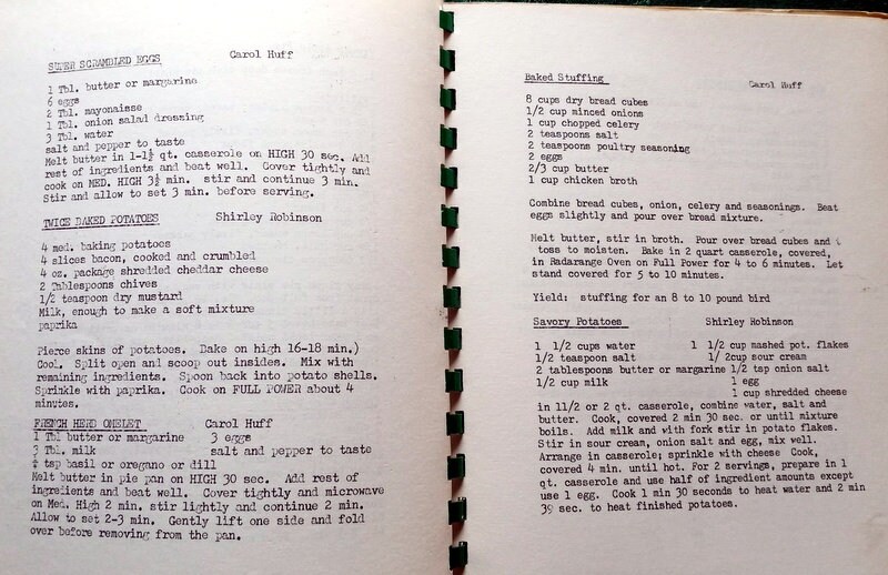 Original 1970s Holy Cross Family Cookbook Recipes Shirley Winkler ...