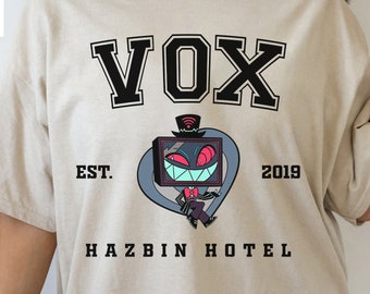 Hazbin Vox Shirt - Etsy