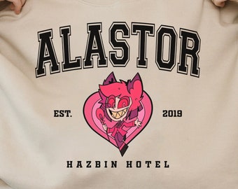 Hazbin Hotel Alastor Tshirt - Etsy