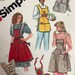 Simplicity 5725 Misses’ Set of Aprons. One Size. UNCUT - Etsy