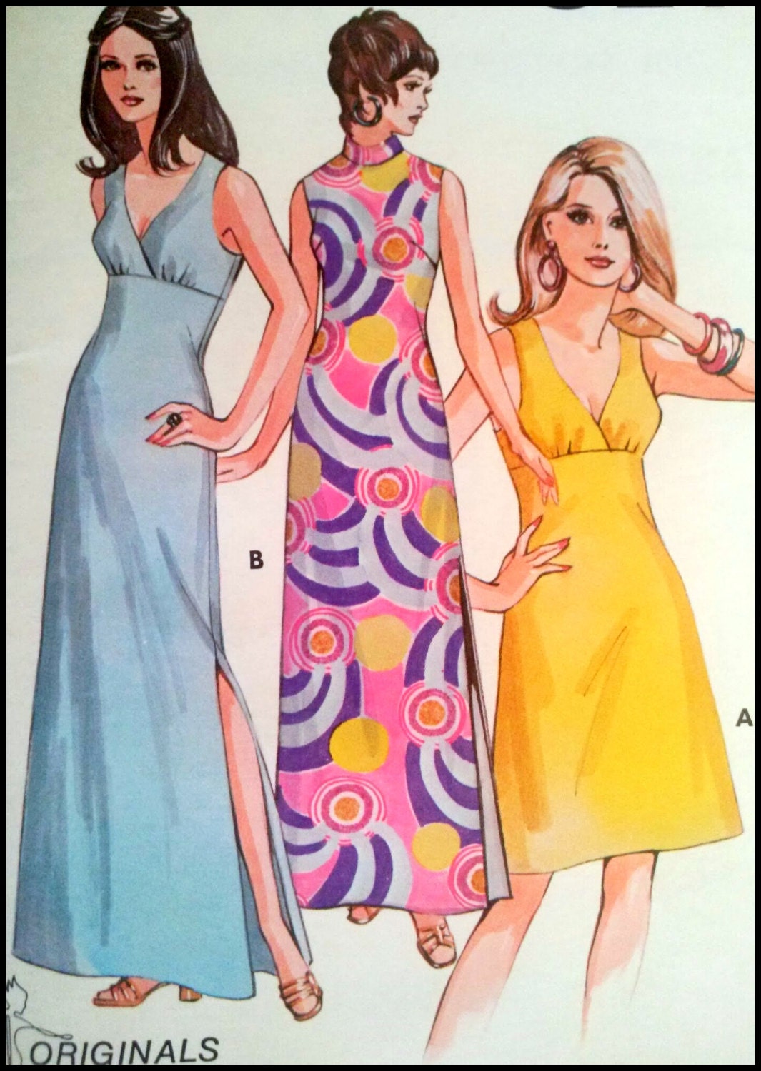 Kwik Sew Pattern 471 Misses' Dresses Size 8-12 - Etsy
