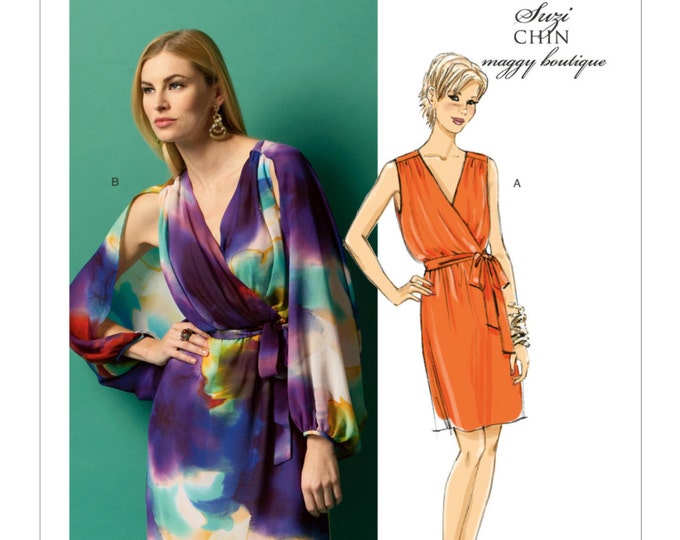 Butterick B5884 Misses' Dress and Belt Size 8-16 or - Etsy