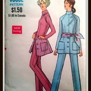 Vogue 7681 Misses' Jumpsuit and Skirt Size 14 - Etsy