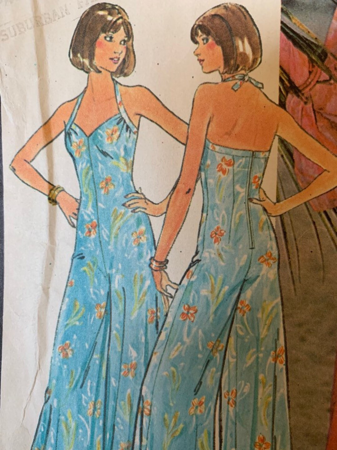 Mccall's 5093 Misses' Jumpsuit and Cover-up. Size 14 - Etsy