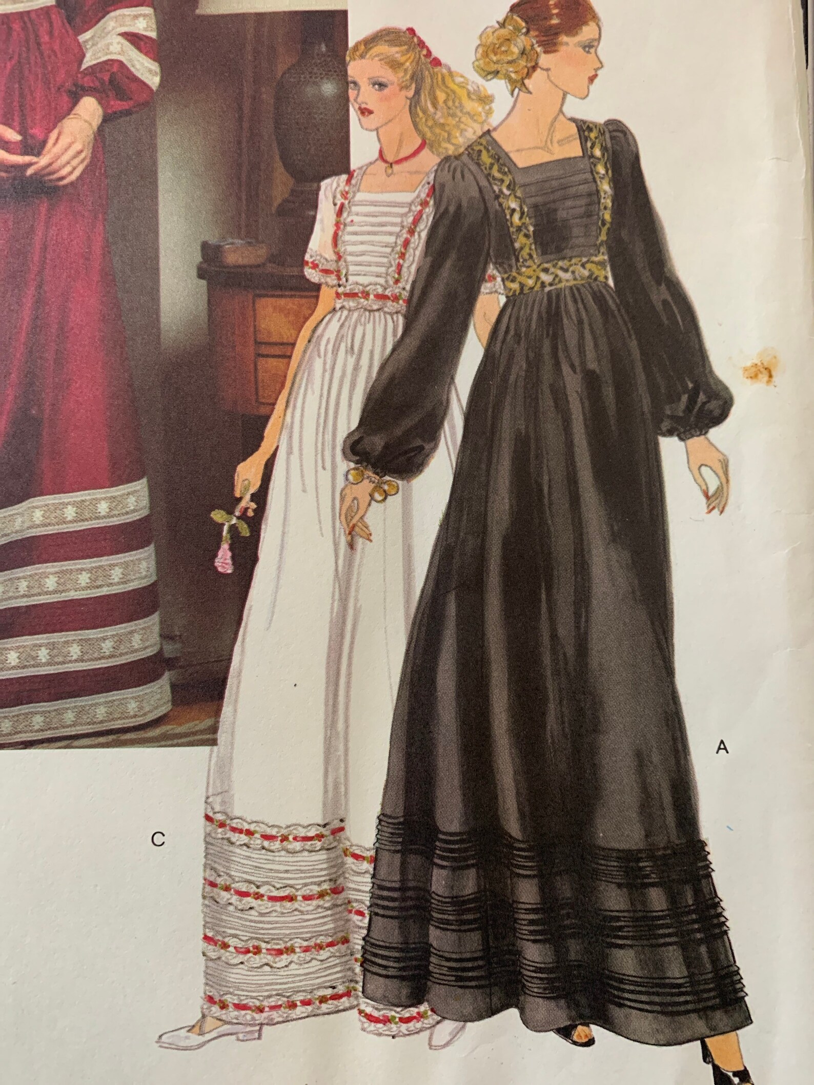 Vogue 1799 Evening Dress Size 10 Uncut - Etsy
