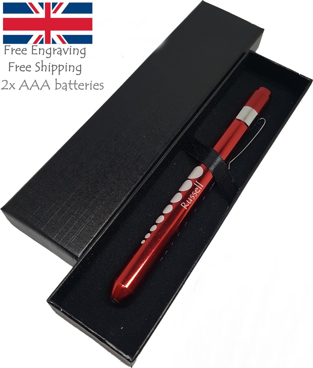 Custom Examination Torch, Personalised Nurse Doctor Gift, Vet Gift ...