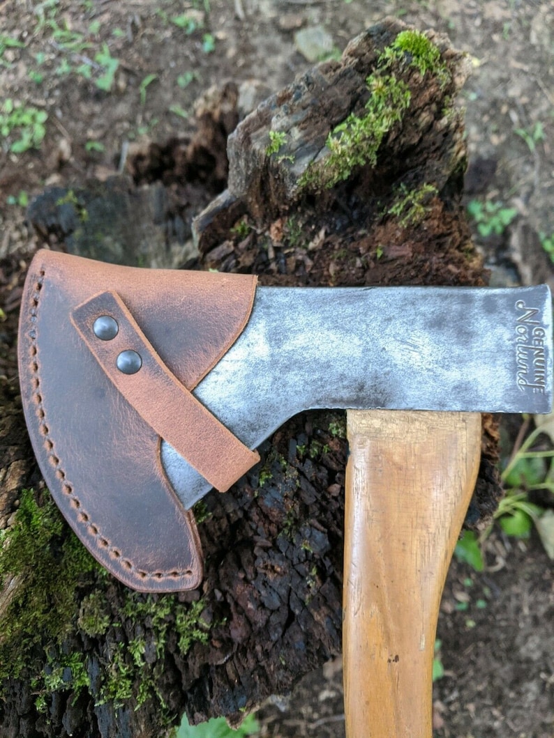 Buffalo Leather Sheath Mask for Norlund Hudson Bay Tomahawk - Etsy