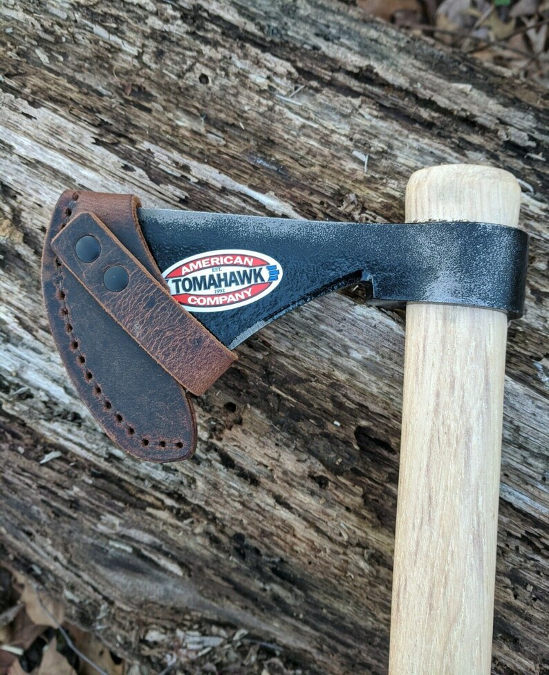 Handmade Leather Sheath Cold Steel Frontier Hawk Tomahawk Axe - Etsy
