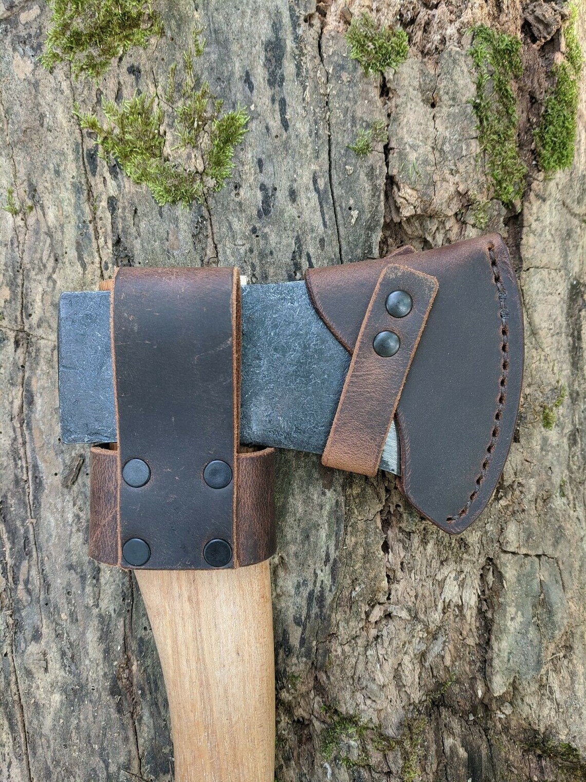 Husqvarna 13 Hatchet Leather Sheath Mask & Carrier Set - Etsy