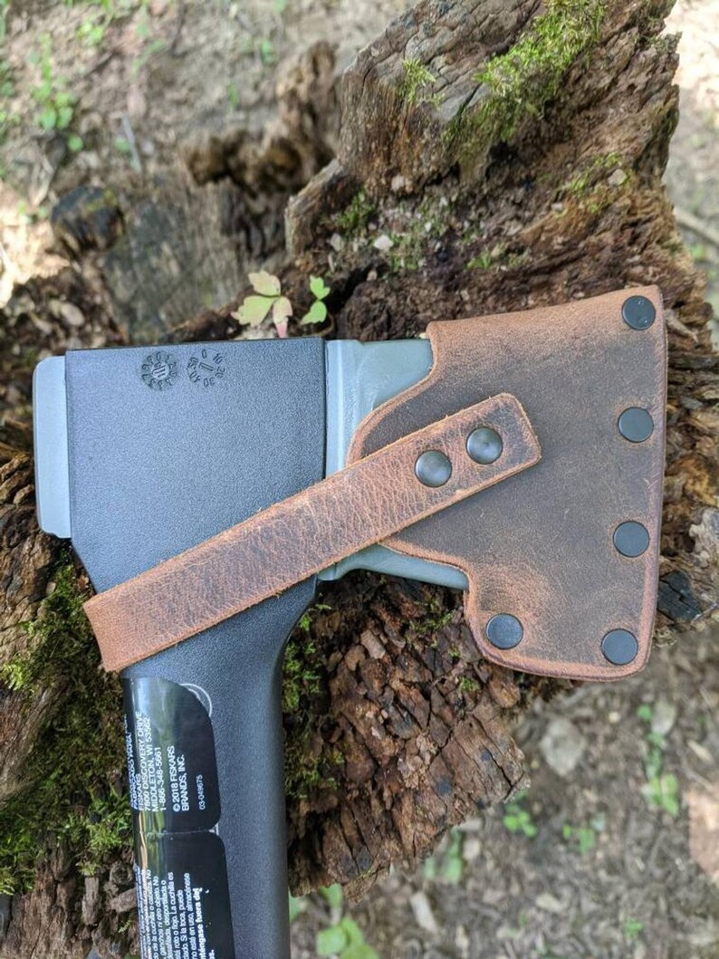 Fiskars X11 Hatchet Buffalo Leather Sheath Mask axe NOT - Etsy