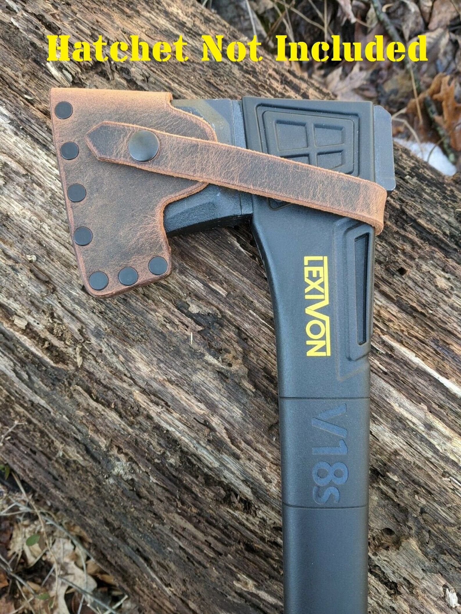 Lexivon V18s Splitting Axe Buffalo Leather Sheath Mask (axe NOT ...