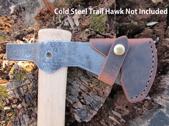 Handmade Leather Sheath For Cold Steel Trail Hawk Tomahawk Axe | Etsy