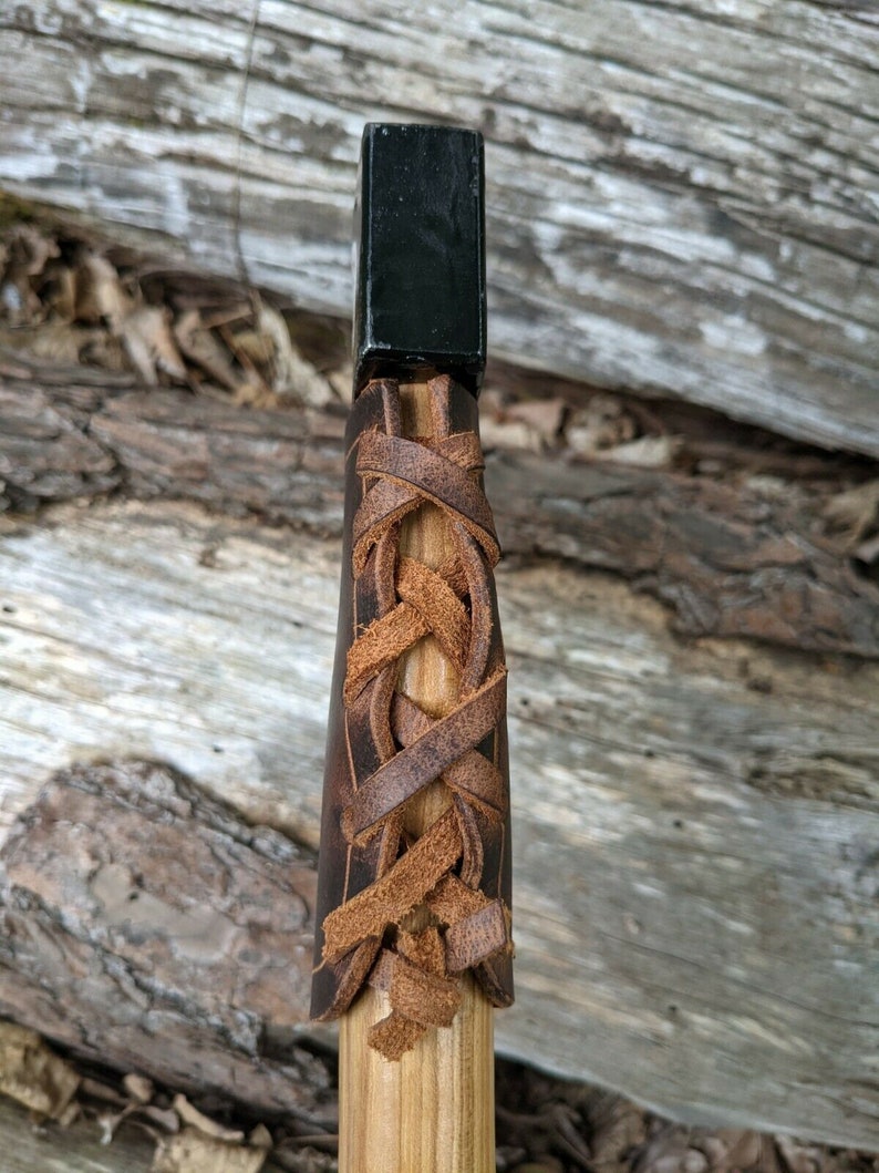 Cold Steel Trail Boss Leather Axe Handle Overstrike Guard (axe Not ...