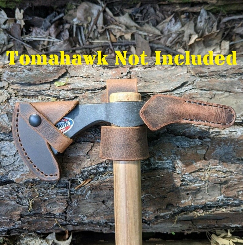 Cold Steel Spike Hawk Tomahawk Buffalo Leather Sheath Mask | Etsy