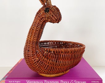 Wicker Animal Basket - Etsy