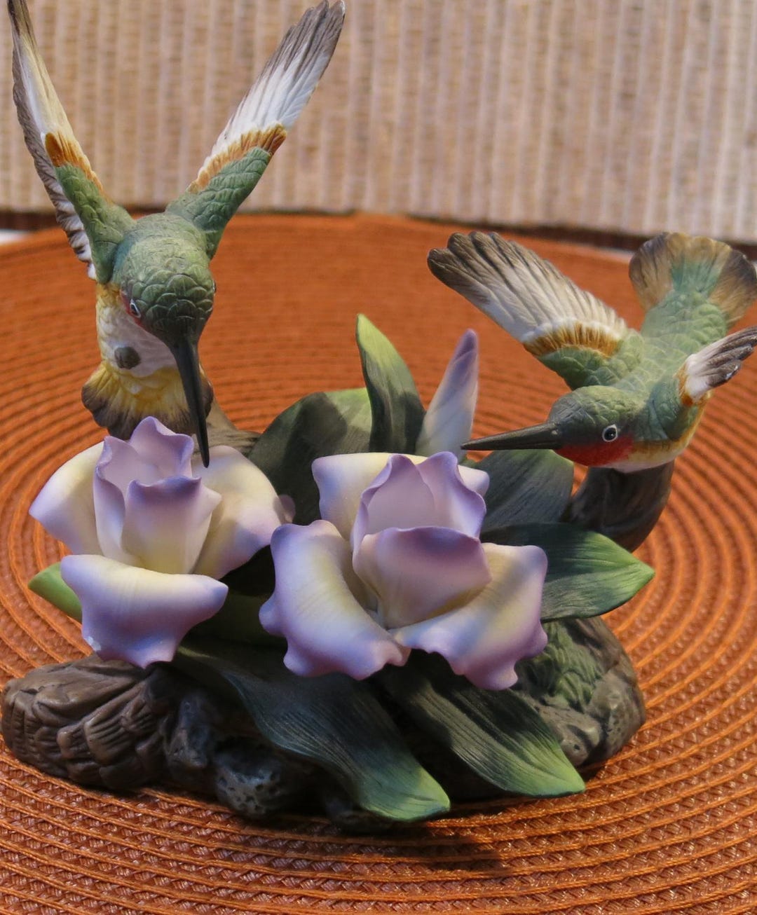 Lenox Hovering Hummingbirds the Porcelain Garden Collection Beautiful ...