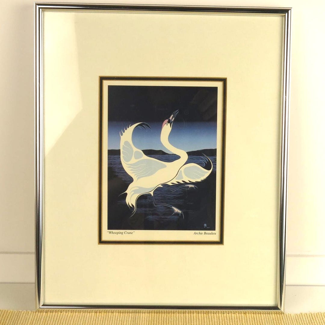 Archie Beaulieu First Nations Indigenous Framed Art Print Whooping ...