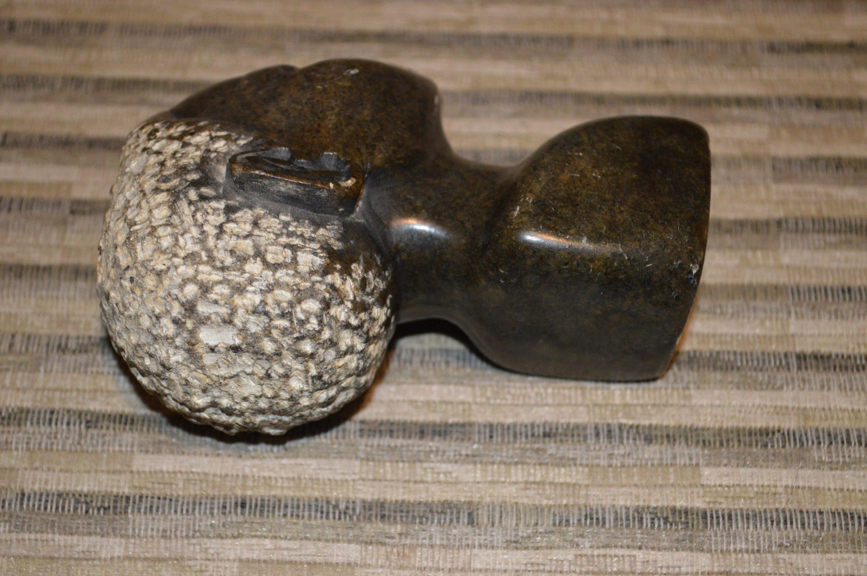 African Carved Stone Probably Springstone Lovely Bust of - Etsy