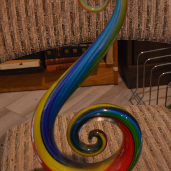 Murano Spiral Glass - Etsy