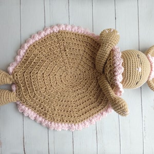 CROCHET PATTERN Bunny Security Blanket and Rattle Amigurumi - Etsy