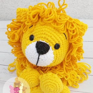 CROCHET PATTERN Lion Security Blanket King of the Jungle - Etsy Canada