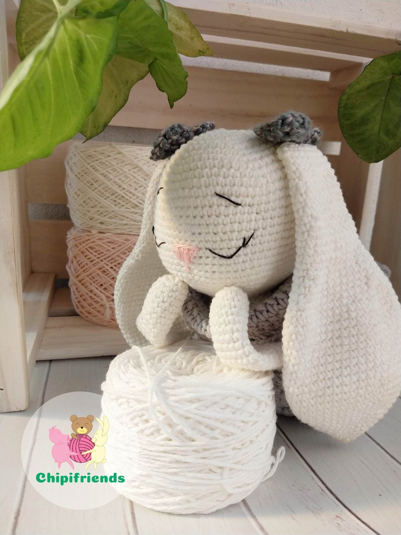 CROCHET PATTERN Amigurumi Pattern Vivi Lovely Bunny | Etsy
