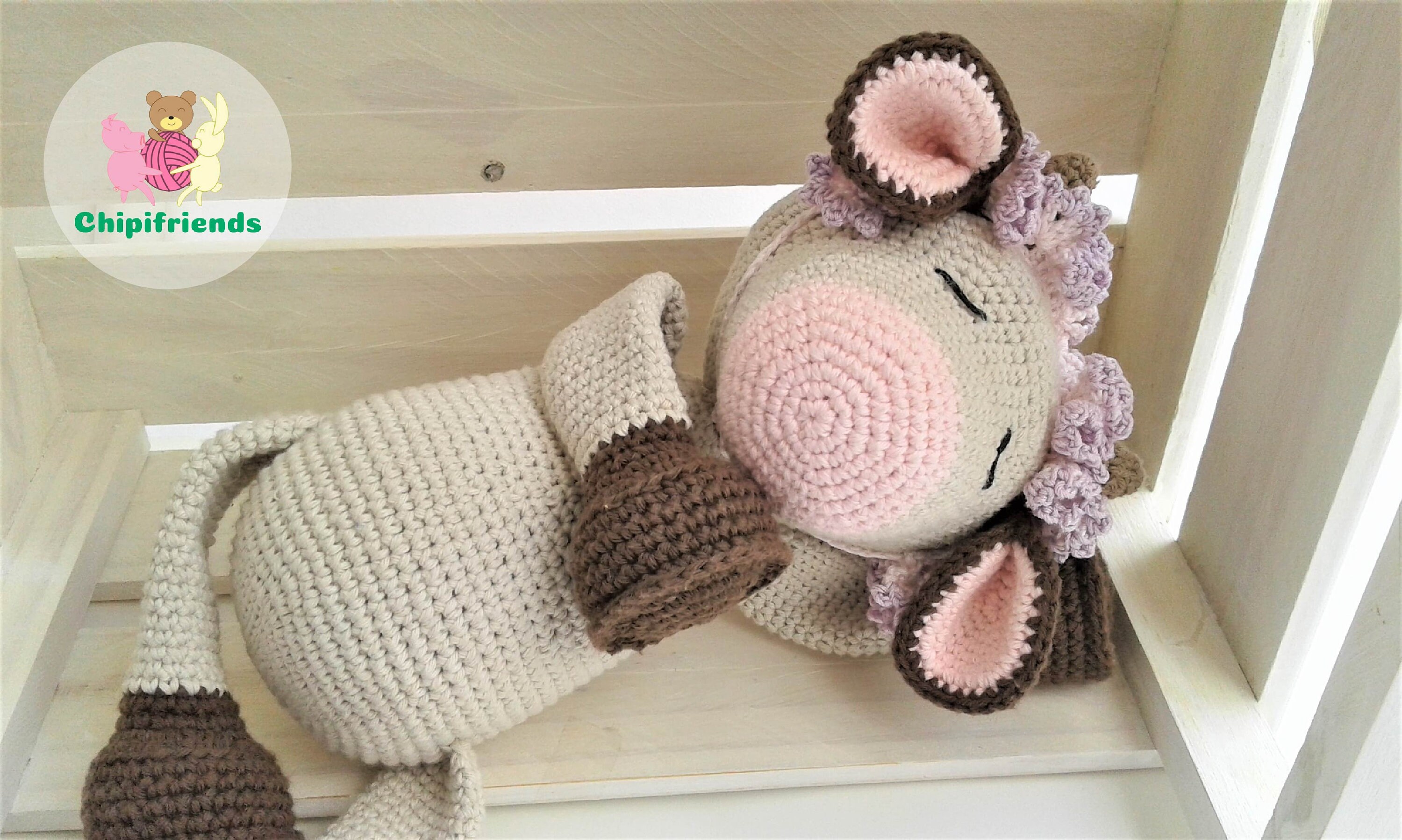 PATRÓN CROCHET Amigurumi Vaca Allegra Patrón Tutorial | Etsy