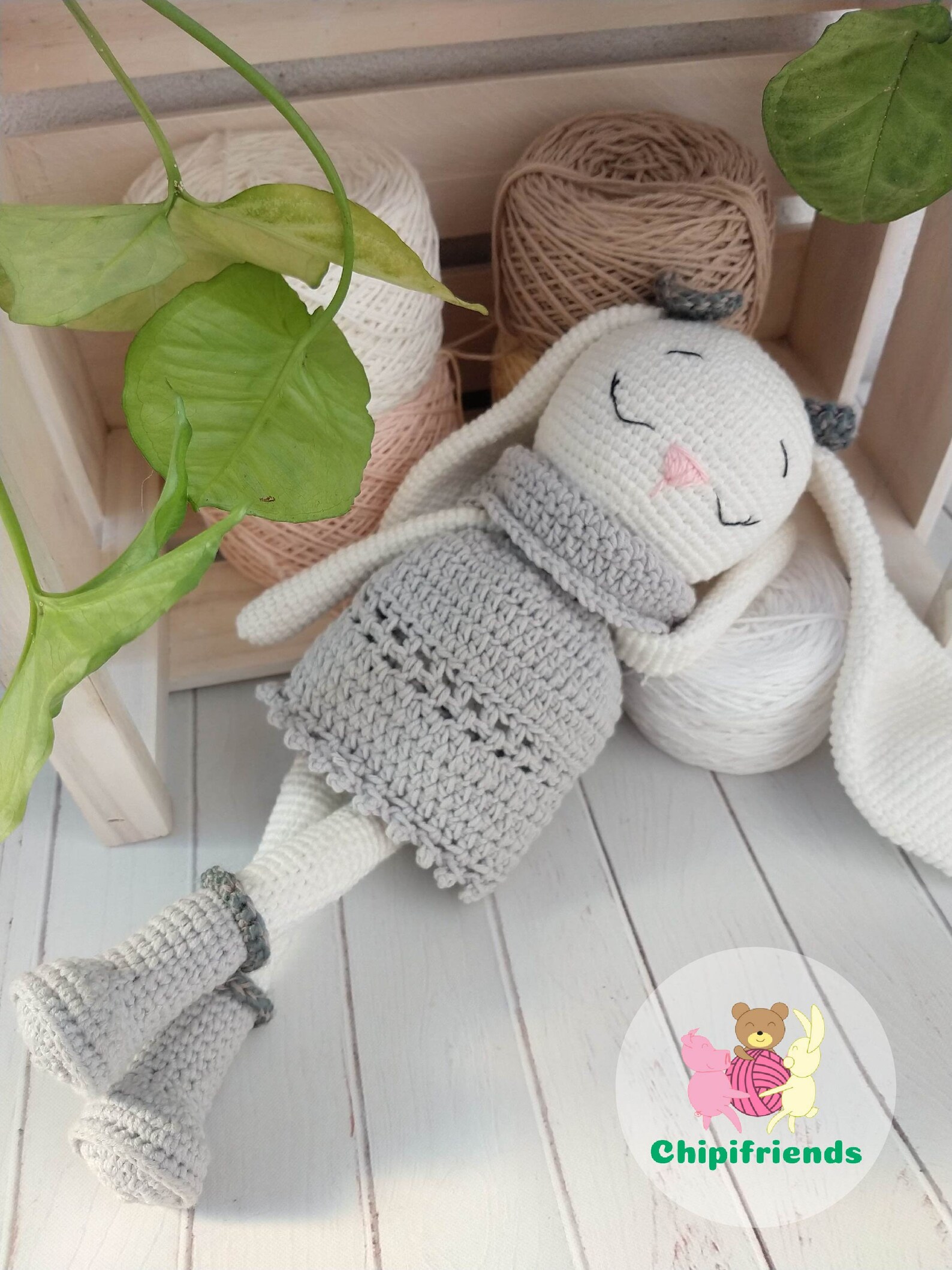 CROCHET PATTERN Amigurumi Pattern Vivi Lovely Bunny - Etsy Canada