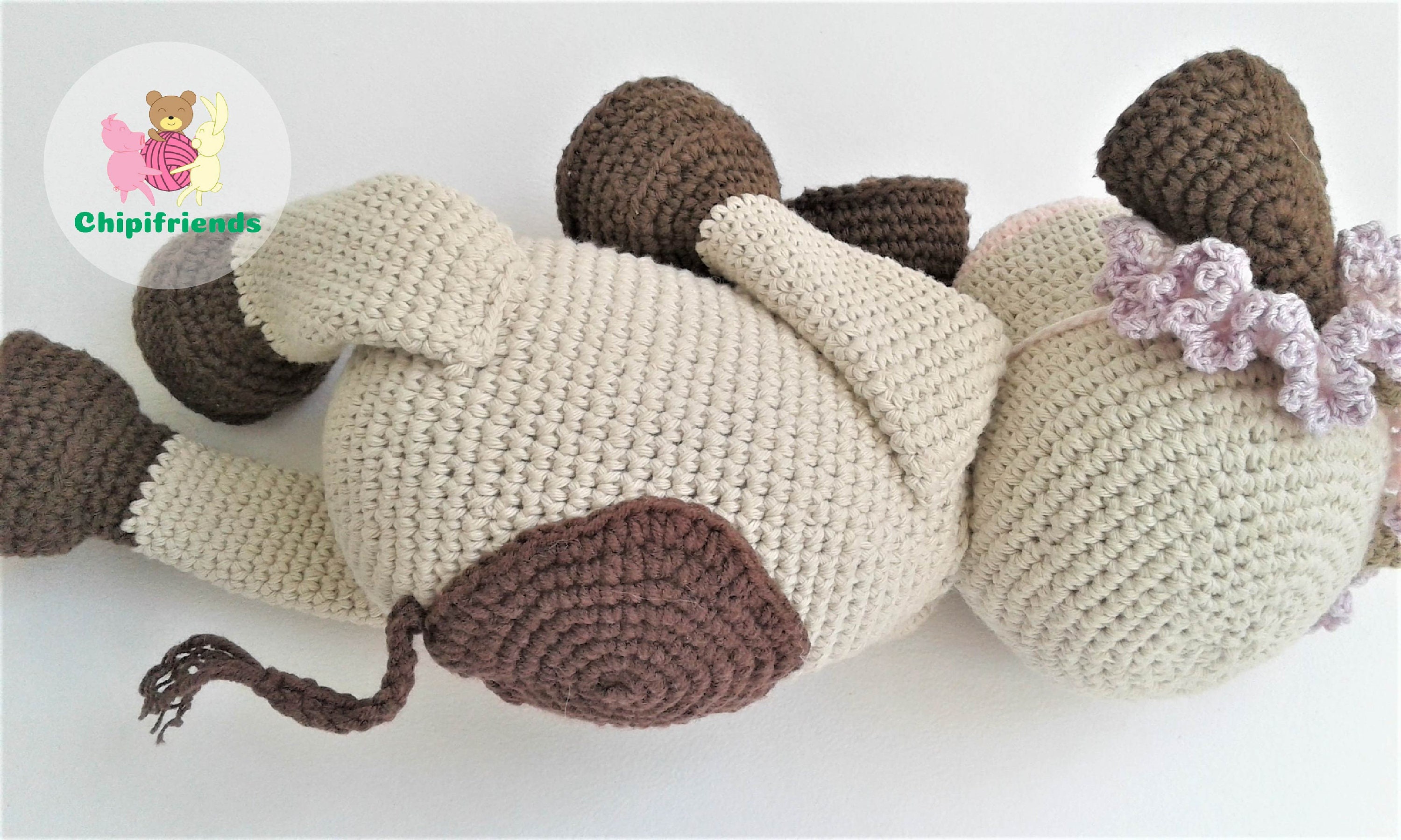 PATRÓN CROCHET Amigurumi Vaca Allegra Patrón Tutorial | Etsy