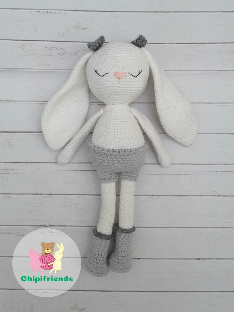 CROCHET PATTERN Amigurumi Pattern Vivi Lovely Bunny | Etsy