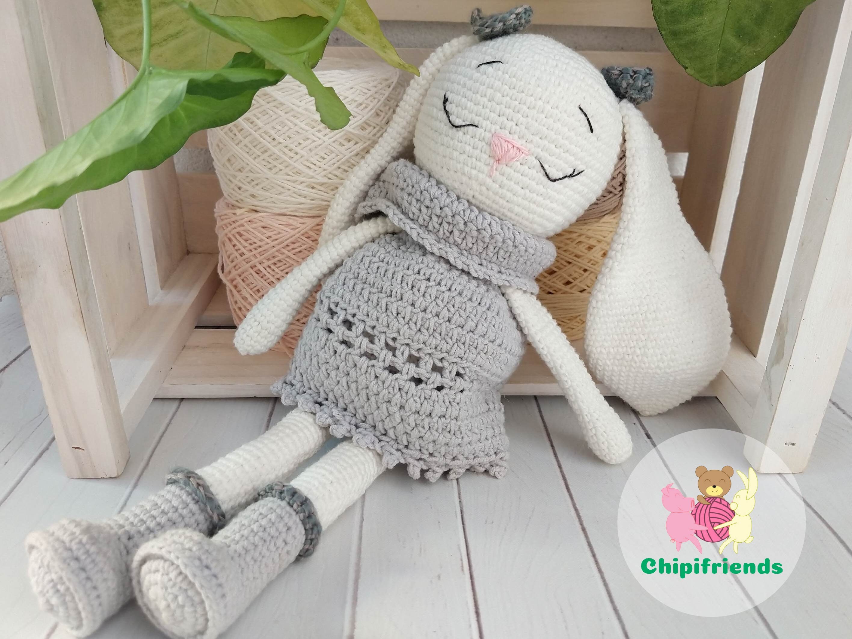 CROCHET PATTERN Amigurumi Pattern Vivi Lovely Bunny - Etsy Canada