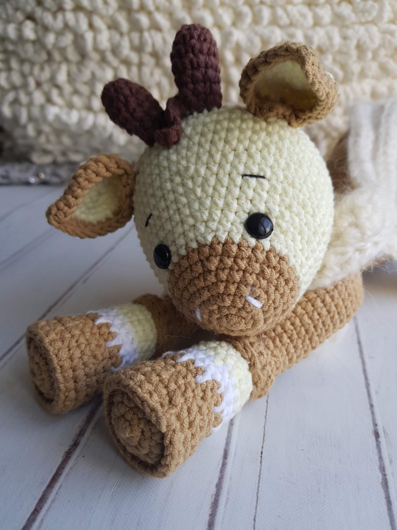 CROCHET PATTERN - Amigurumi Giraffe Pattern - Joe the Giraffe - Low Sew ...