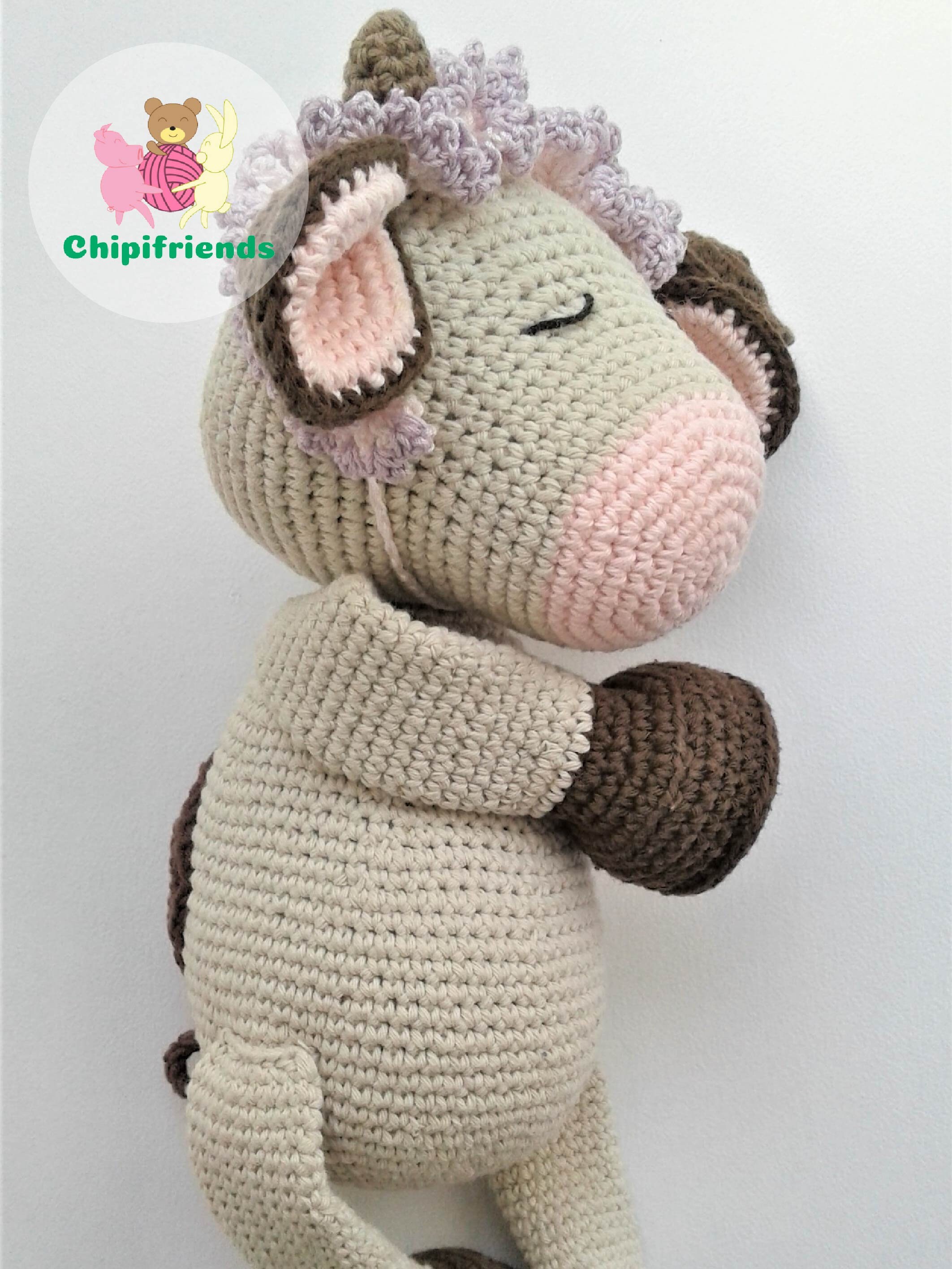 PATRÓN CROCHET Amigurumi Vaca Allegra Patrón Tutorial | Etsy