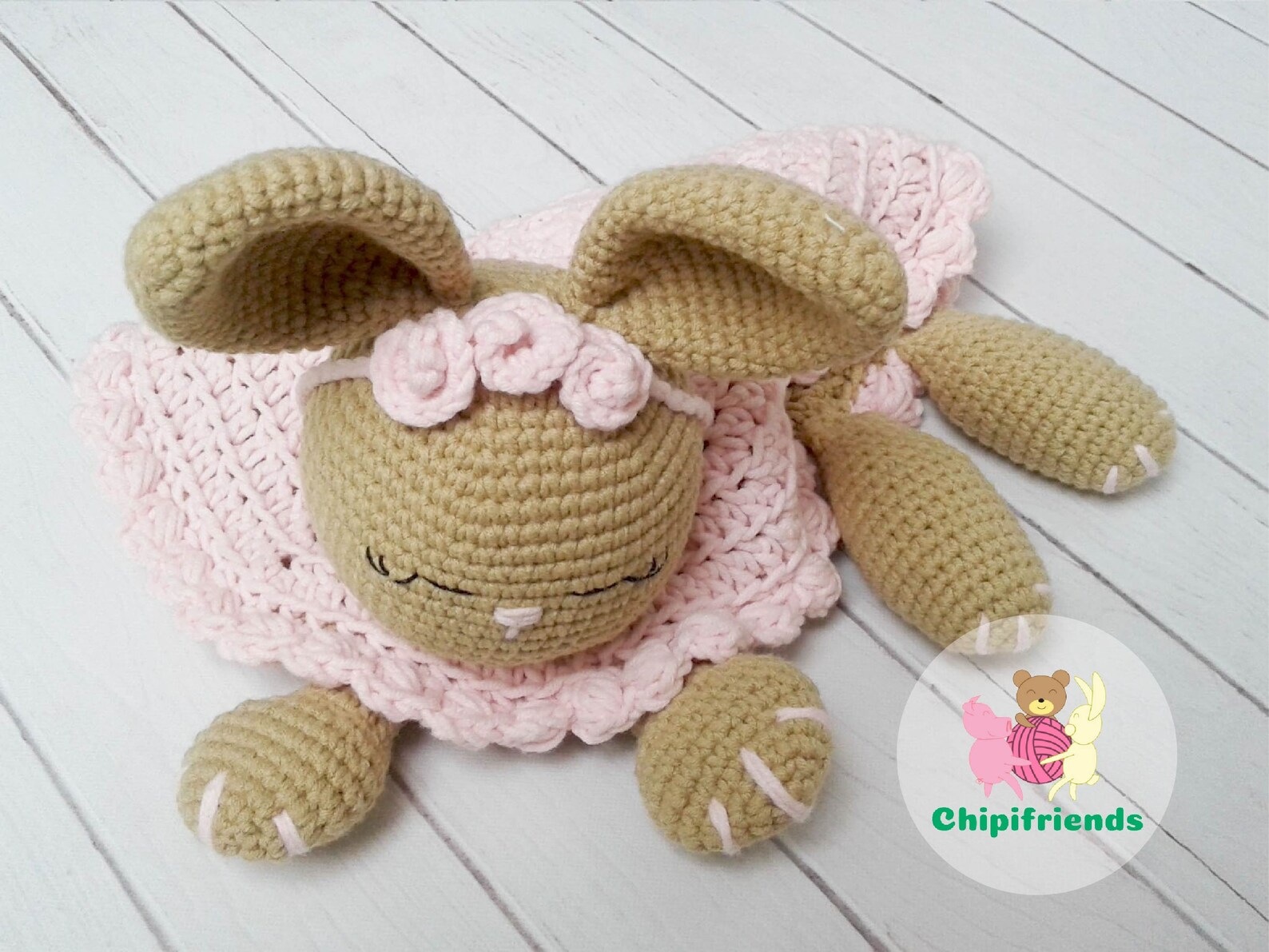 CROCHET PATTERN Bunny Security Blanket and Rattle Amigurumi - Etsy