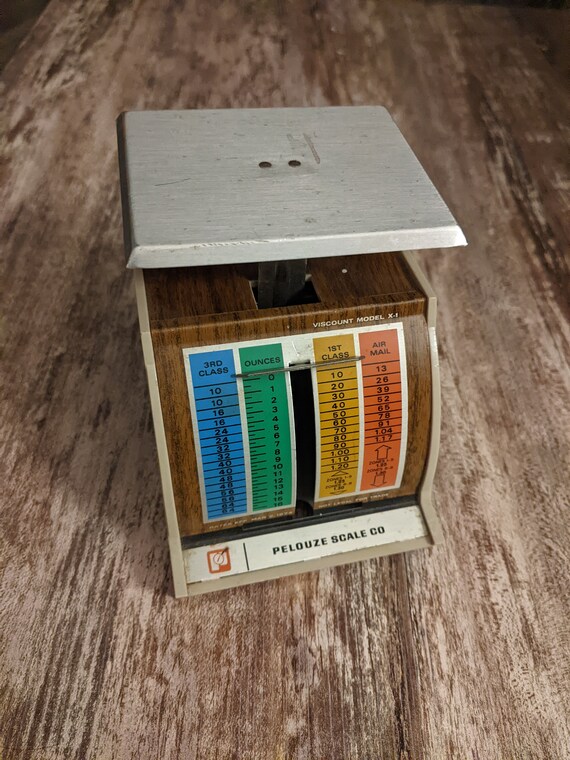 VINTAGE 1990s Postal Scale Pelouze Scale Co - Etsy