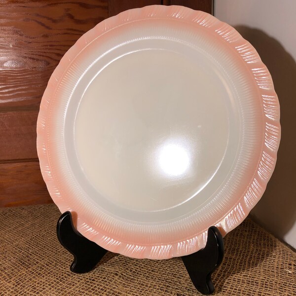 Milk Glass Platter - Etsy