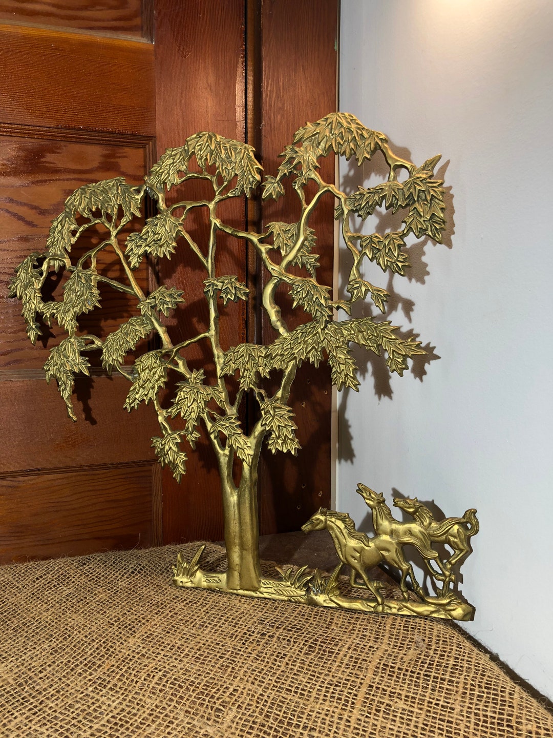 Gatco Tree of Life Brass Wall Hanging - Etsy