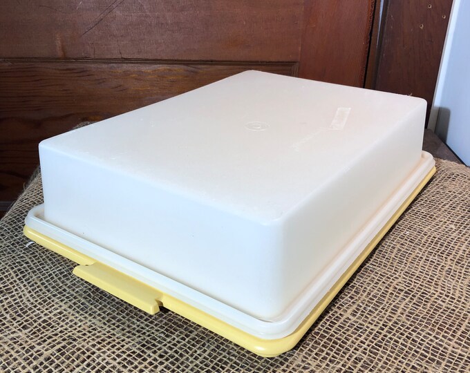 Tupperware Sheet Cake Carrier - Etsy