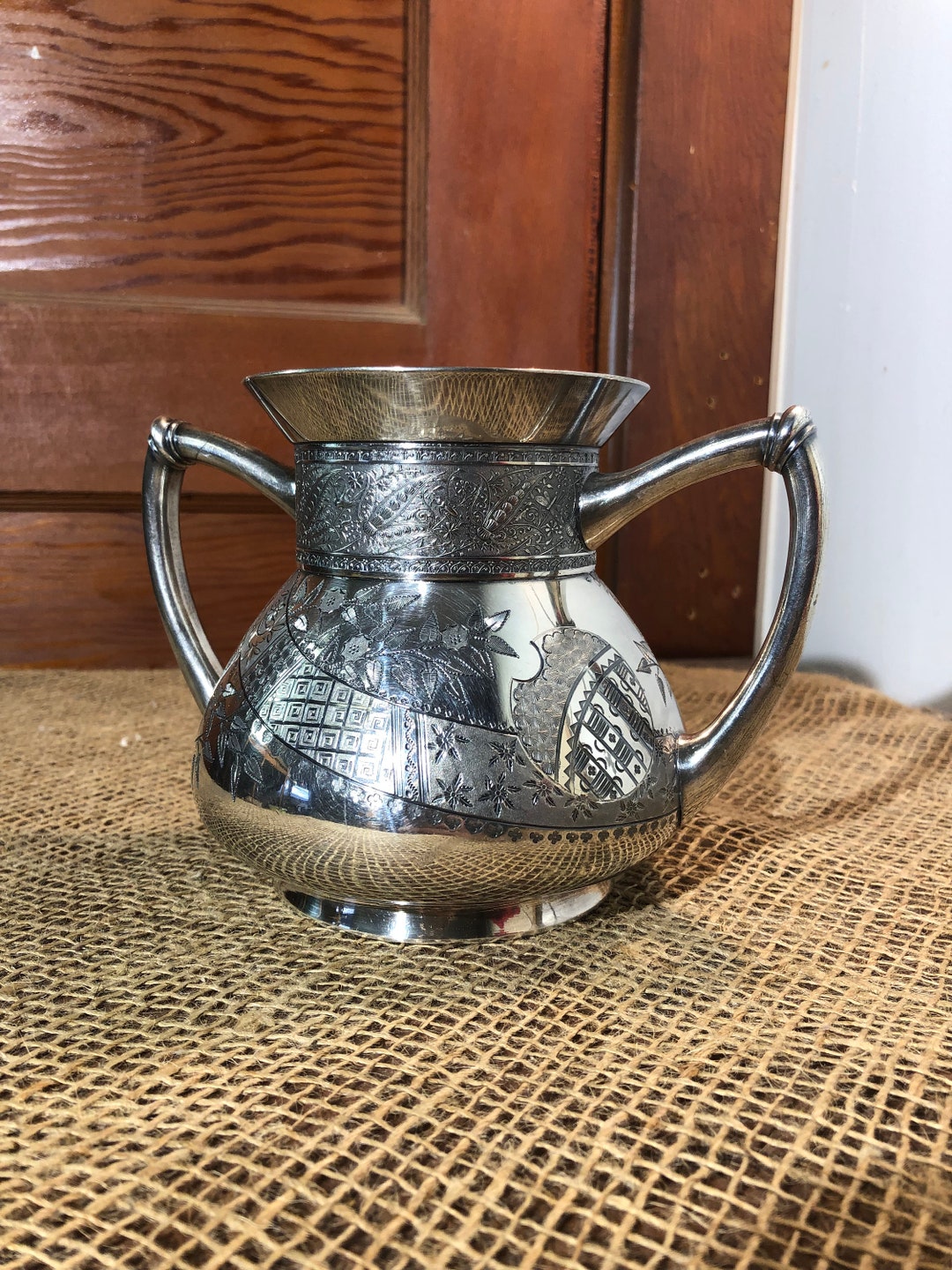 Meriden Silver Plated Loving Cup - Etsy