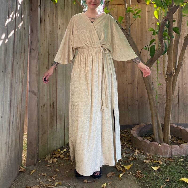 Velvet Robe - Etsy UK