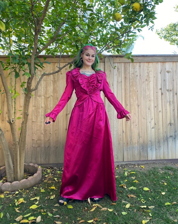 vintage fuchsia jacket - Gem