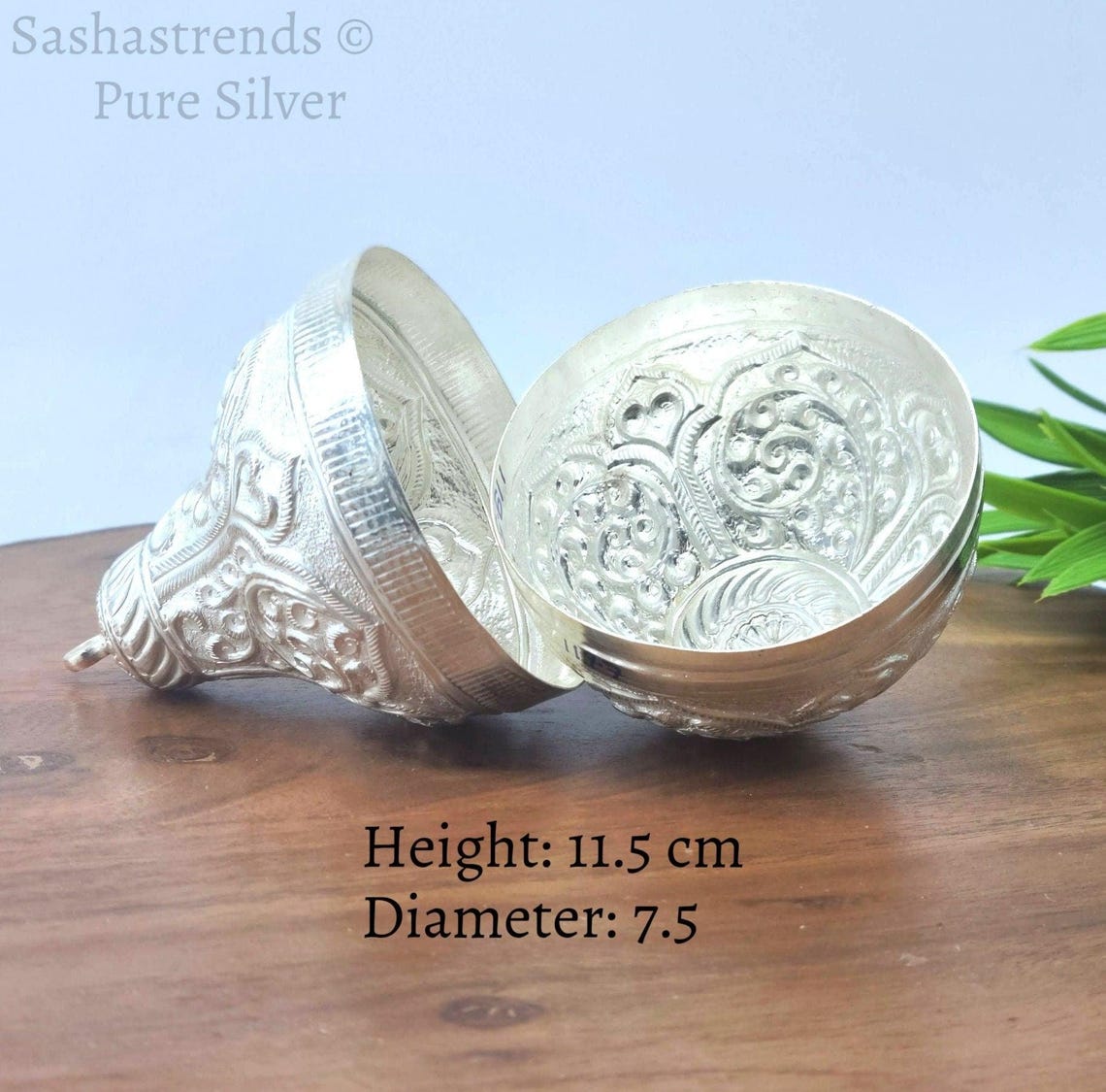 Pure Silver Coconut -pure Silver Gift Items- Return Gift for Navarathri ...