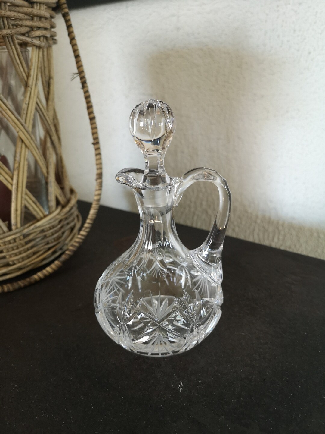 Beautiful Crystal Decanter Cut Crystal With Stopper - Etsy