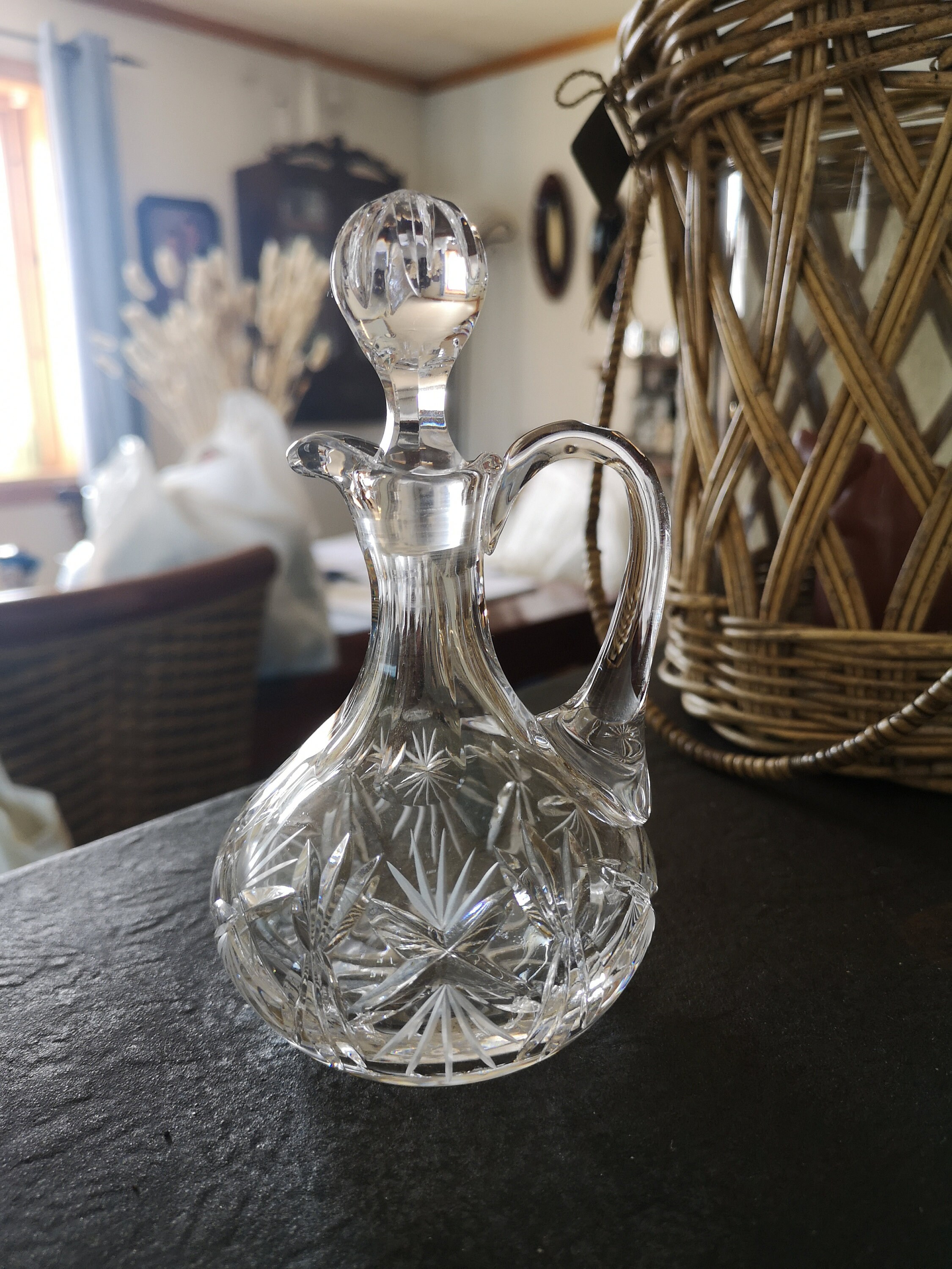 Beautiful Crystal Decanter Cut Crystal With Stopper - Etsy